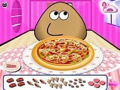 POU PIZZA CHEF gioco online | Giochi POMU