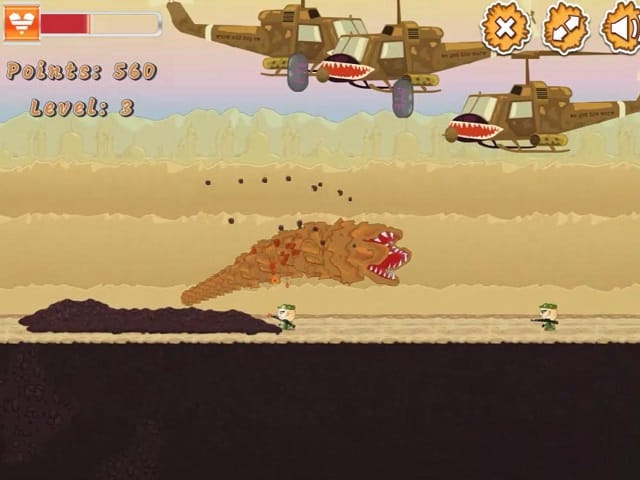 SANDWORM gioco online | Giochi POMU