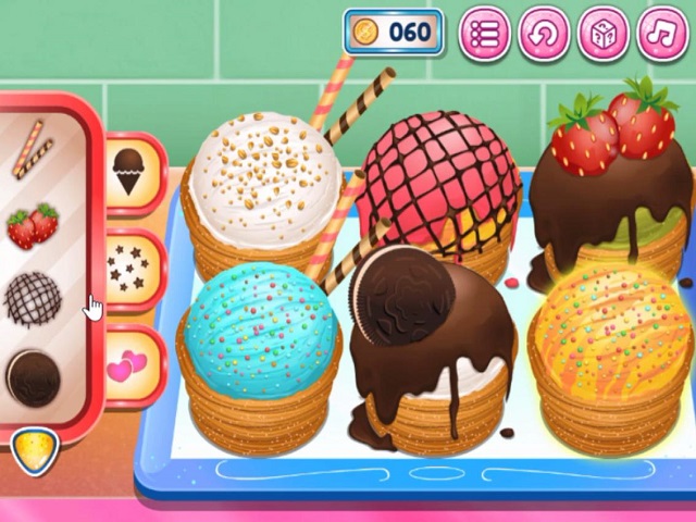 CHURROS ICE CREAM gioco online | Giochi POMU