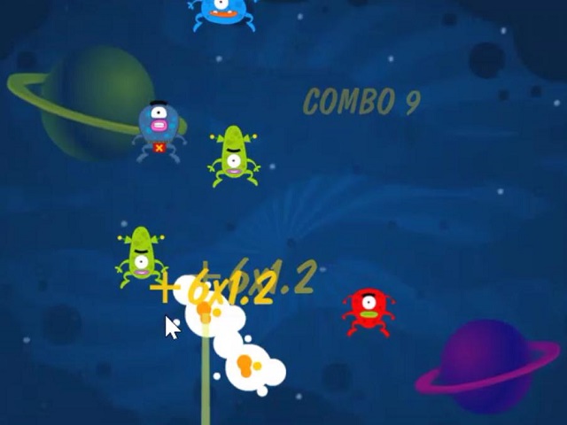 ZAP ALIENS! gioco online | Giochi POMU