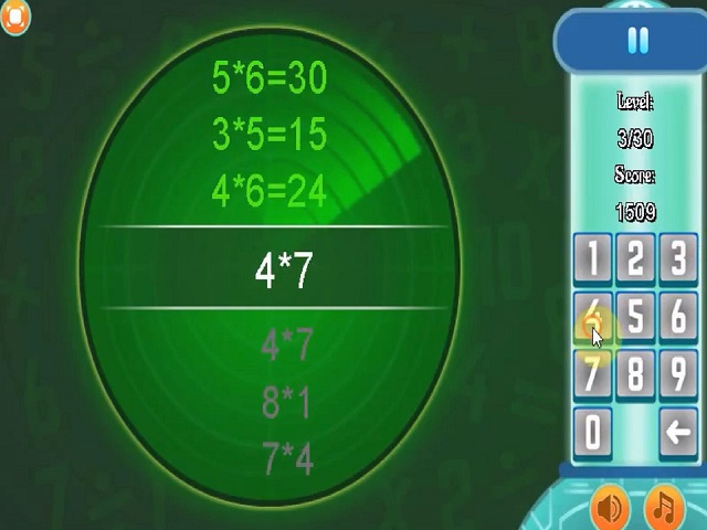 RAPID MATH gioco online | Giochi POMU