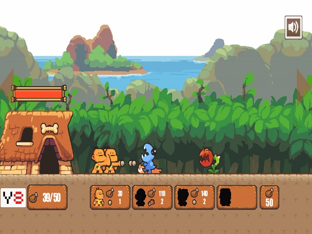 PREHISTORIC DEFENSE gioco online | Giochi POMU