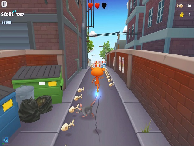 CAT RUNNER gioco online | Giochi POMU
