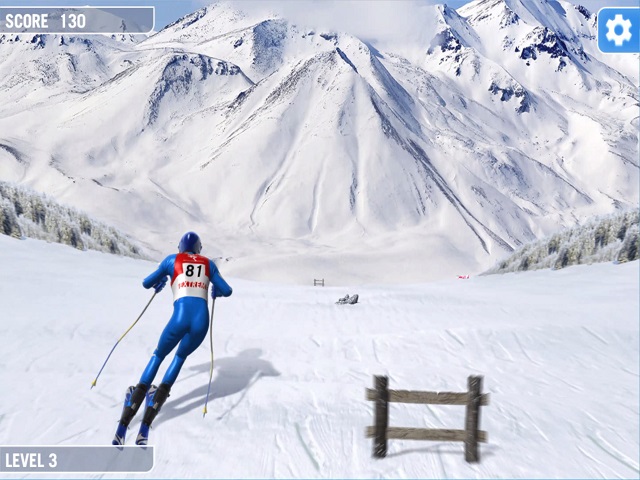 DOWNHILL SKI gioco online | Giochi POMU