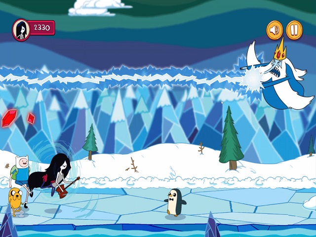 ADVENTURE TIME: MARCELINE'S ICE BLAST gioco online | Giochi POMU