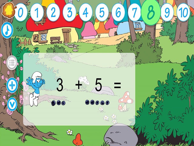 LEARN WITH THE SMURFS gioco online | Giochi POMU