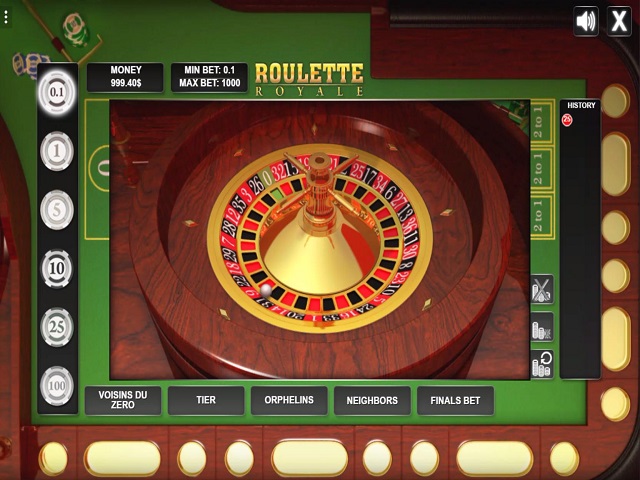 ROULETTE ROYALE gioco online | Giochi POMU