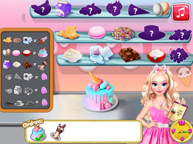 ELIZA ICE CREAM WORKSHOP gioco online | Giochi POMU