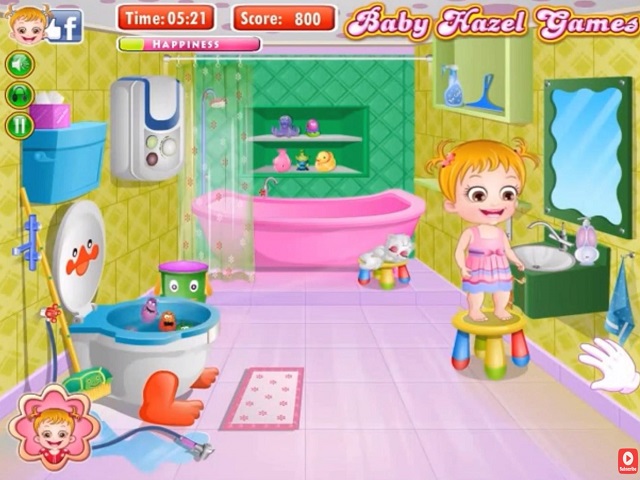 BABY HAZEL BATHROOM HYGIENE gioco online | Giochi POMU