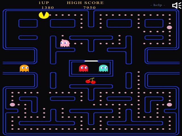 PACMAN gioco online | Giochi POMU